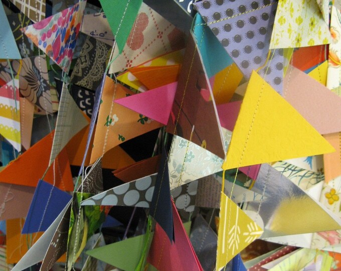 3 Sewn Paper Circus Decorations - Etsy