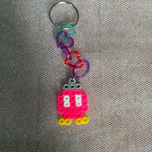 Bob-omb Keychains Made From Perler Beads. - Etsy