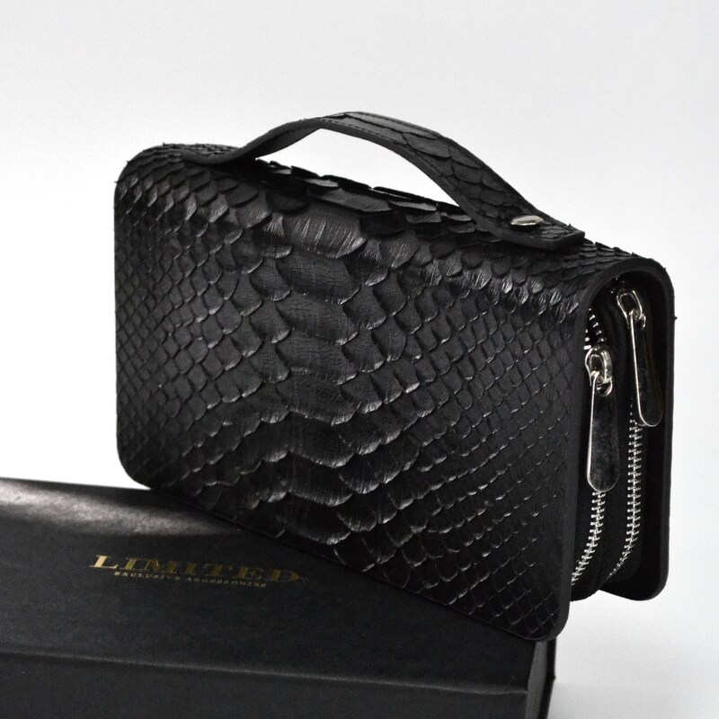 Python Clutch - Etsy