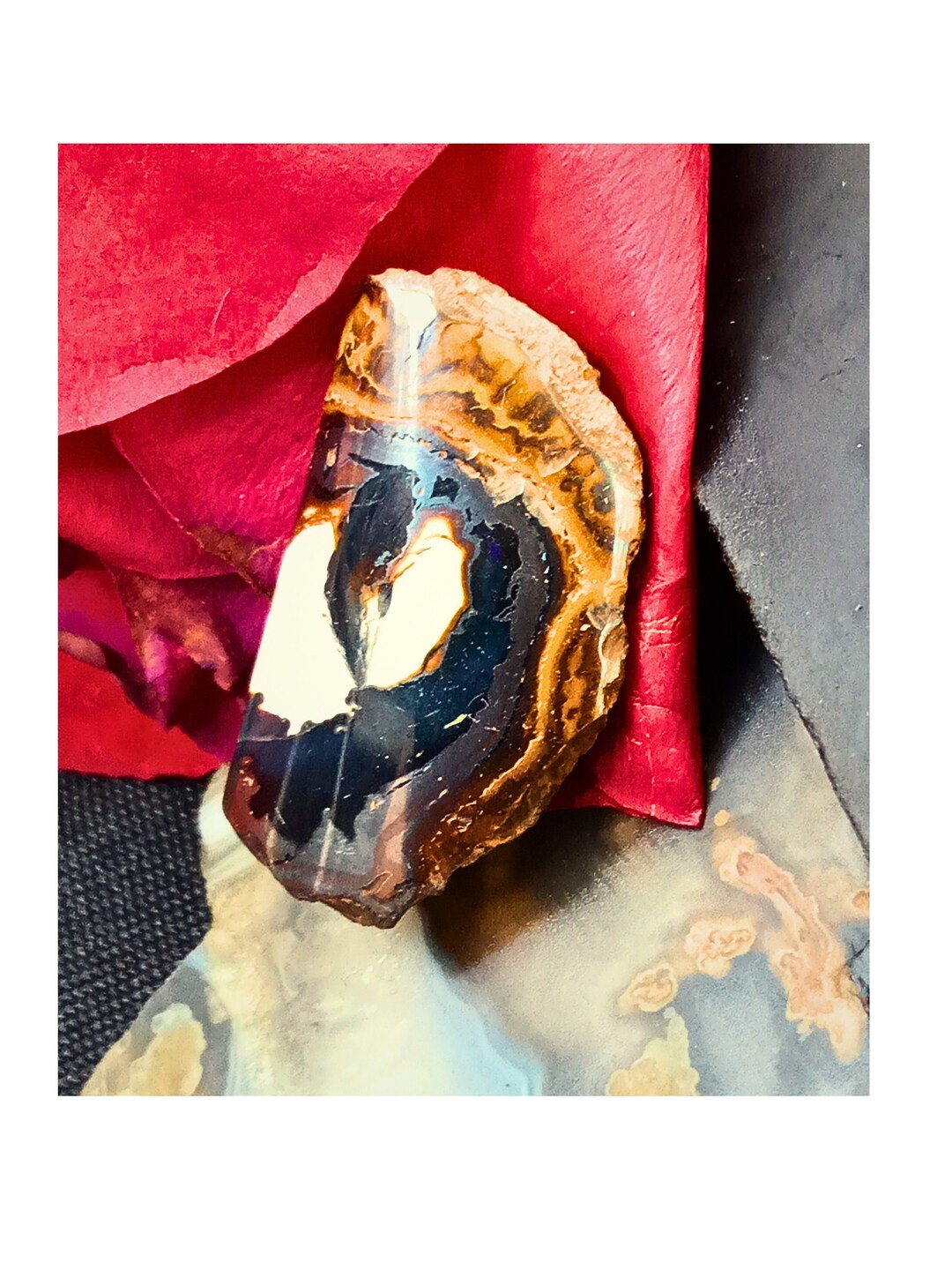 Untreated Australian Boulder Opal Yowah Nut Half - Etsy