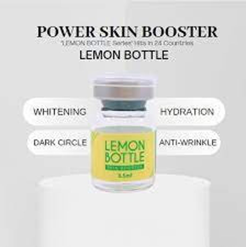 Lemon Bottle Skin Booster: 5 Ways to Treat - Etsy UK