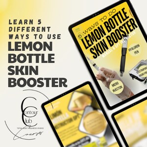 Lemon Bottle Skin Booster: 5 Ways to Treat - Etsy UK