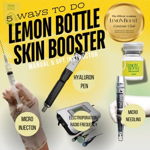 Lemon Bottle Skin Booster: 5 Ways to Treat - Etsy UK