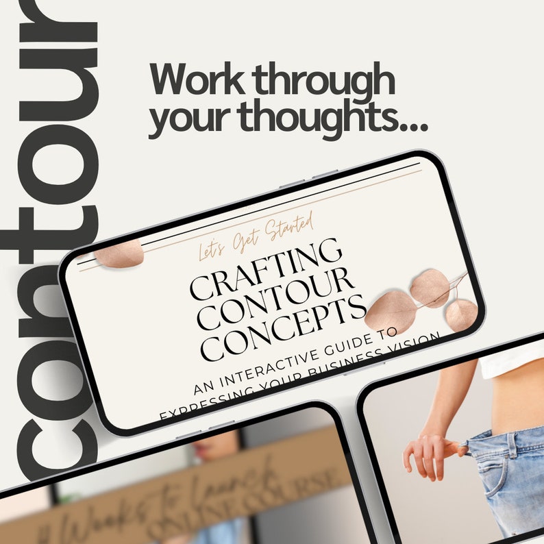 Turn Your Concept Into Reality!- Body Contouring Business Workbook - Etsy