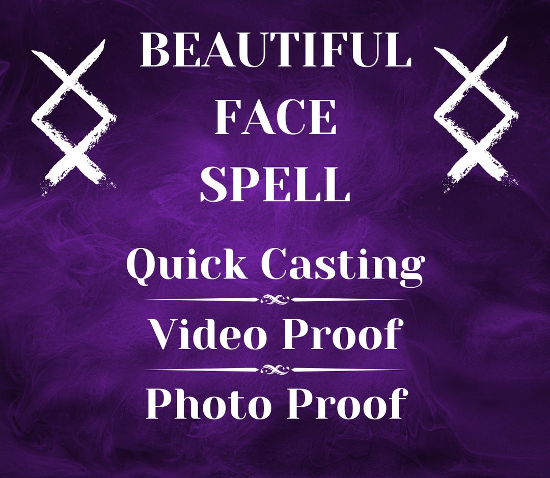 Beautiful Face Spell, Become More Beautiful Spell, Ideal Beauty Ritual ...