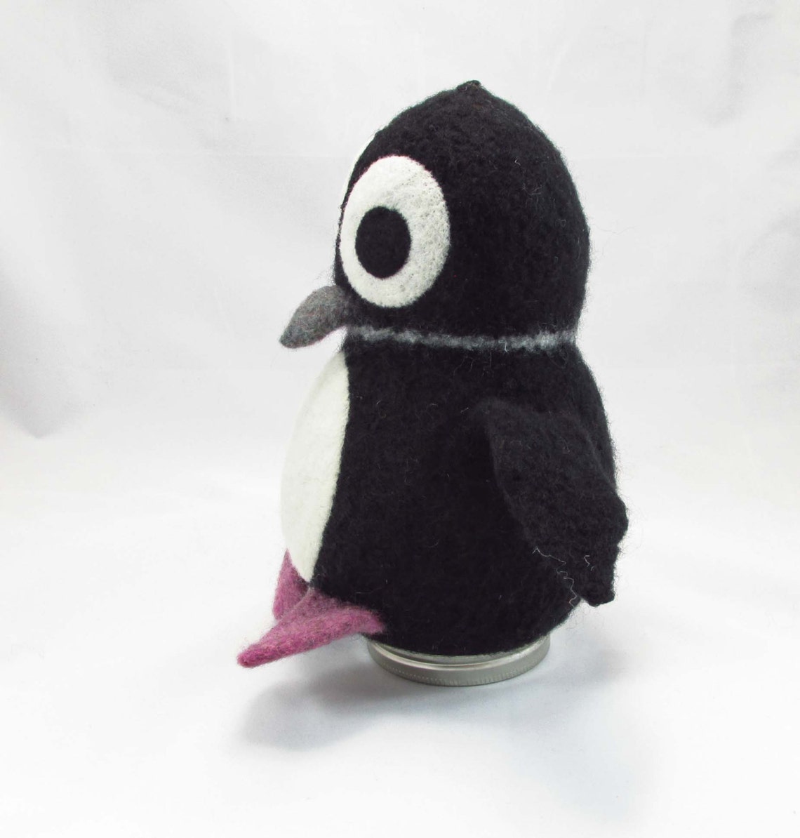 Penguin Snooter-doot LIMITED EDITION Felted Wool Toy, Whimsical Soft ...