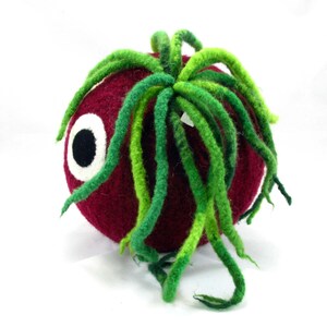Beet Snooter-doot – Felted Wool Toy, Whimsical Soft-sculptured Doll ...
