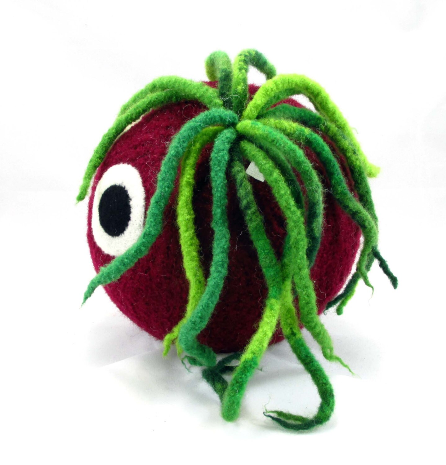 Beet Snooter-doot – Felted Wool Toy, Whimsical Soft-sculptured Doll ...