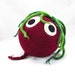 Beet Snooter-doot – Felted Wool Toy, Whimsical Soft-sculptured Doll ...