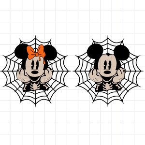 Halloween Bundle, Mickey Minnie Head, Castle, Bat, Spider, Cut, Cricut ...