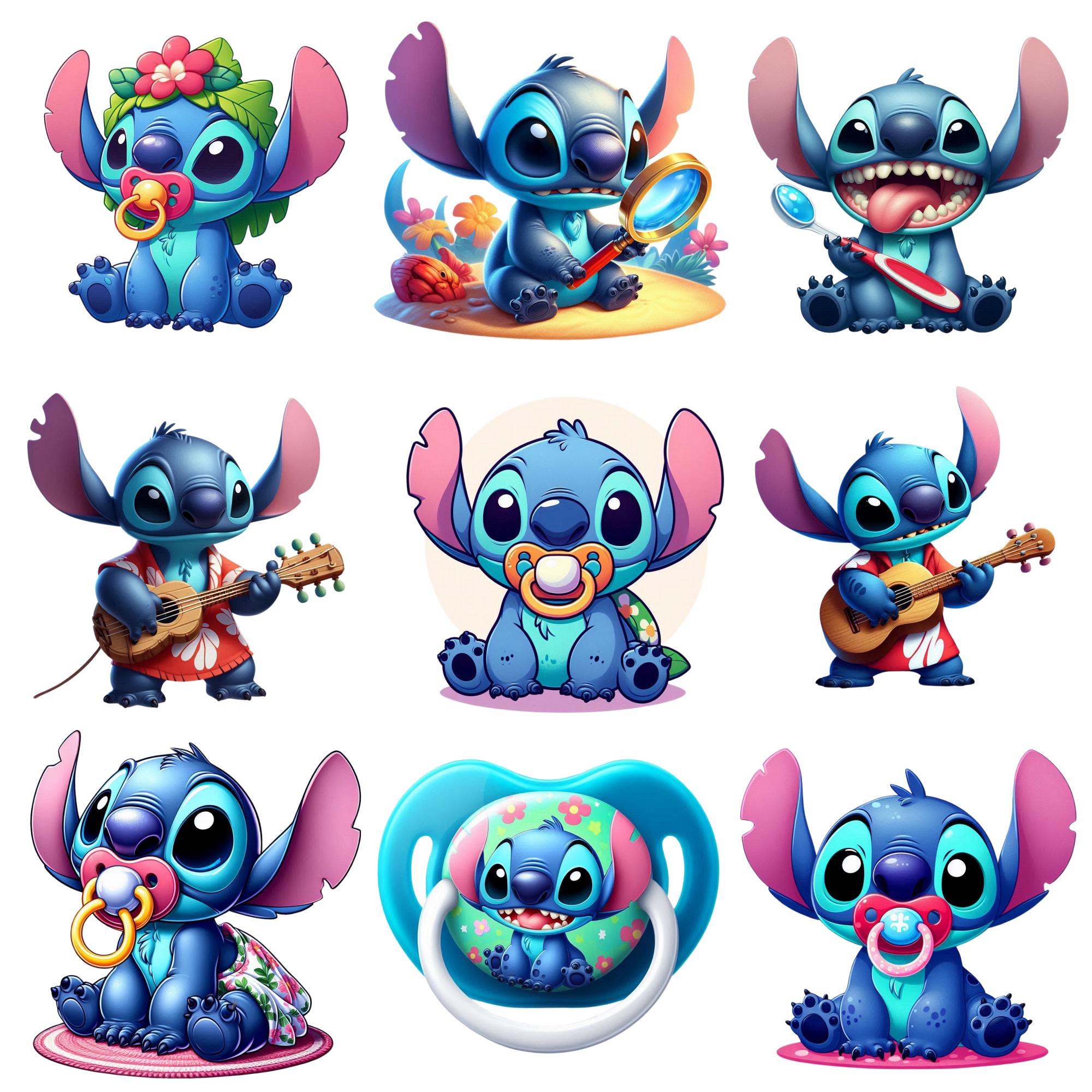 10 Stitch Png, Stitch and Angel Png Bundle, Lilo Stitch Png, Stitch ...