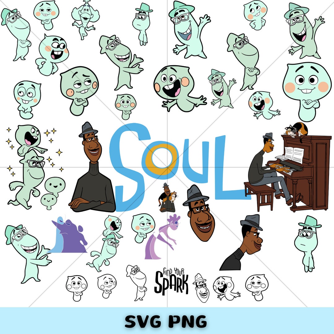 Soul Bundle SVG, Soul Svg, Soul Png, Joe Gardner Svg, Soul Cricut, Soul ...