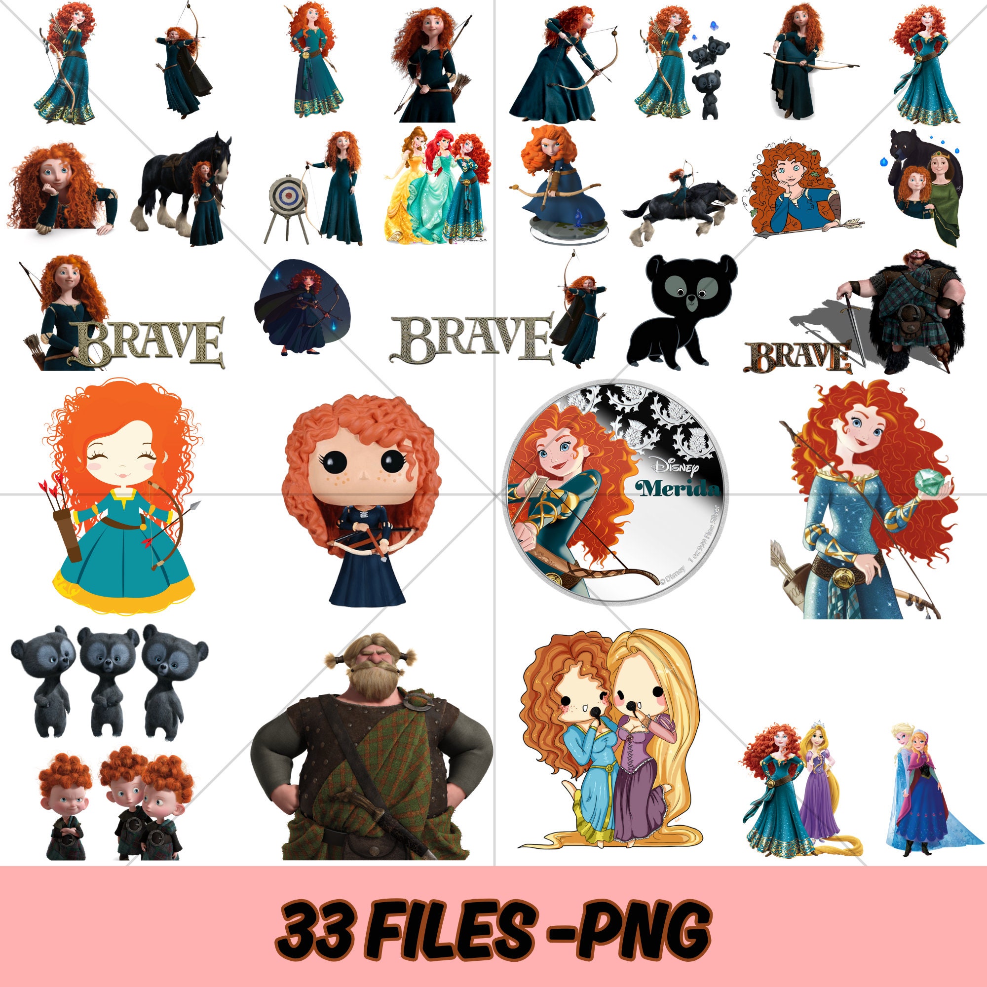 Brave Svg, Brave Bundle SVG for Cricut, Brave Layered Svg, Brave ...