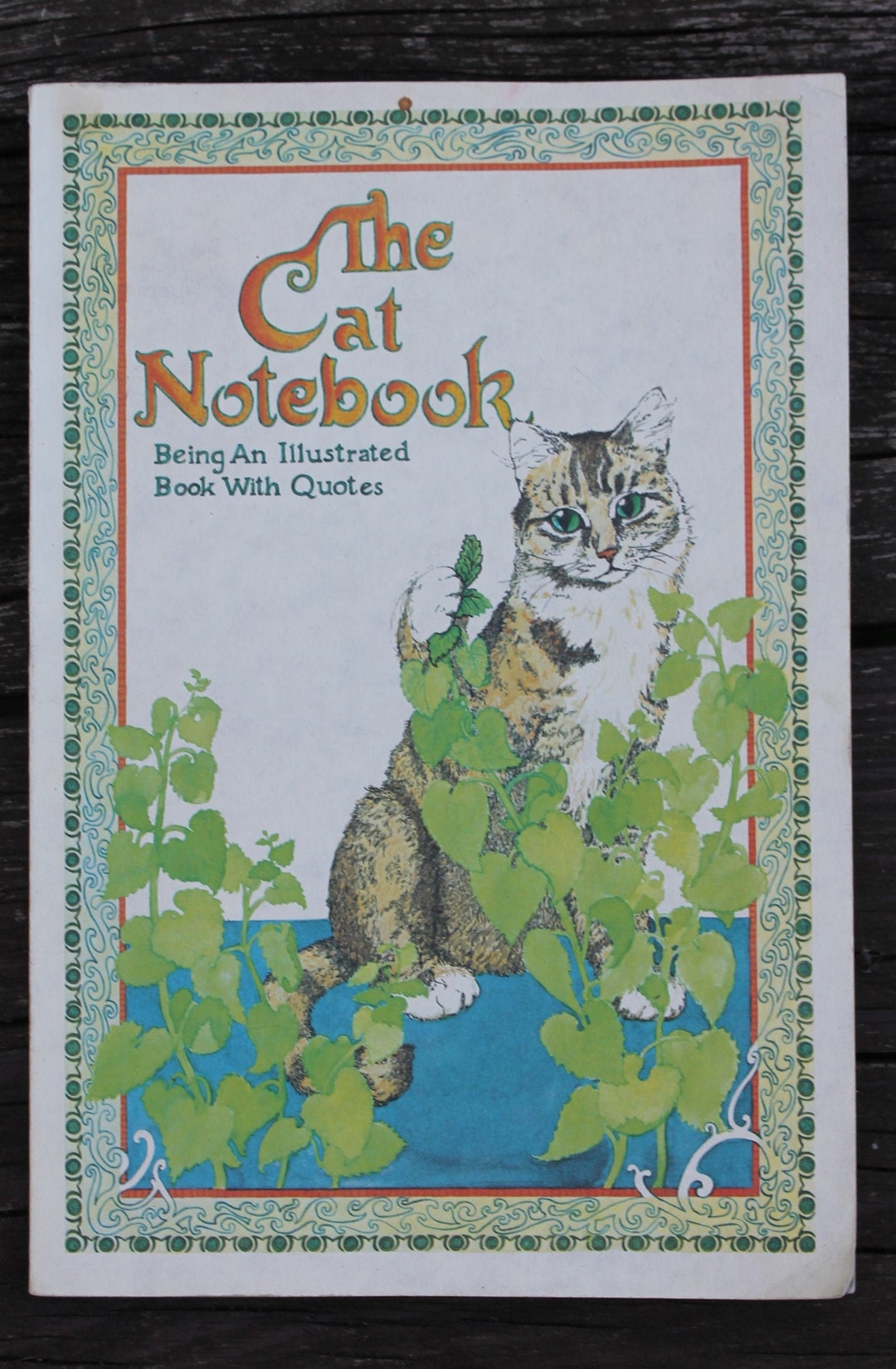 The Cat Notebook Illustrated, Blank Journal With Quotes and Cat ...