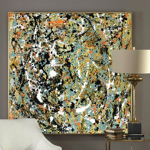Splatter Painting - Etsy