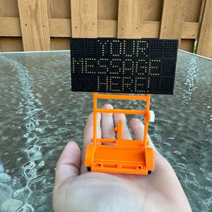 5" or 6" Mini Personalized Construction Message Board - Etsy