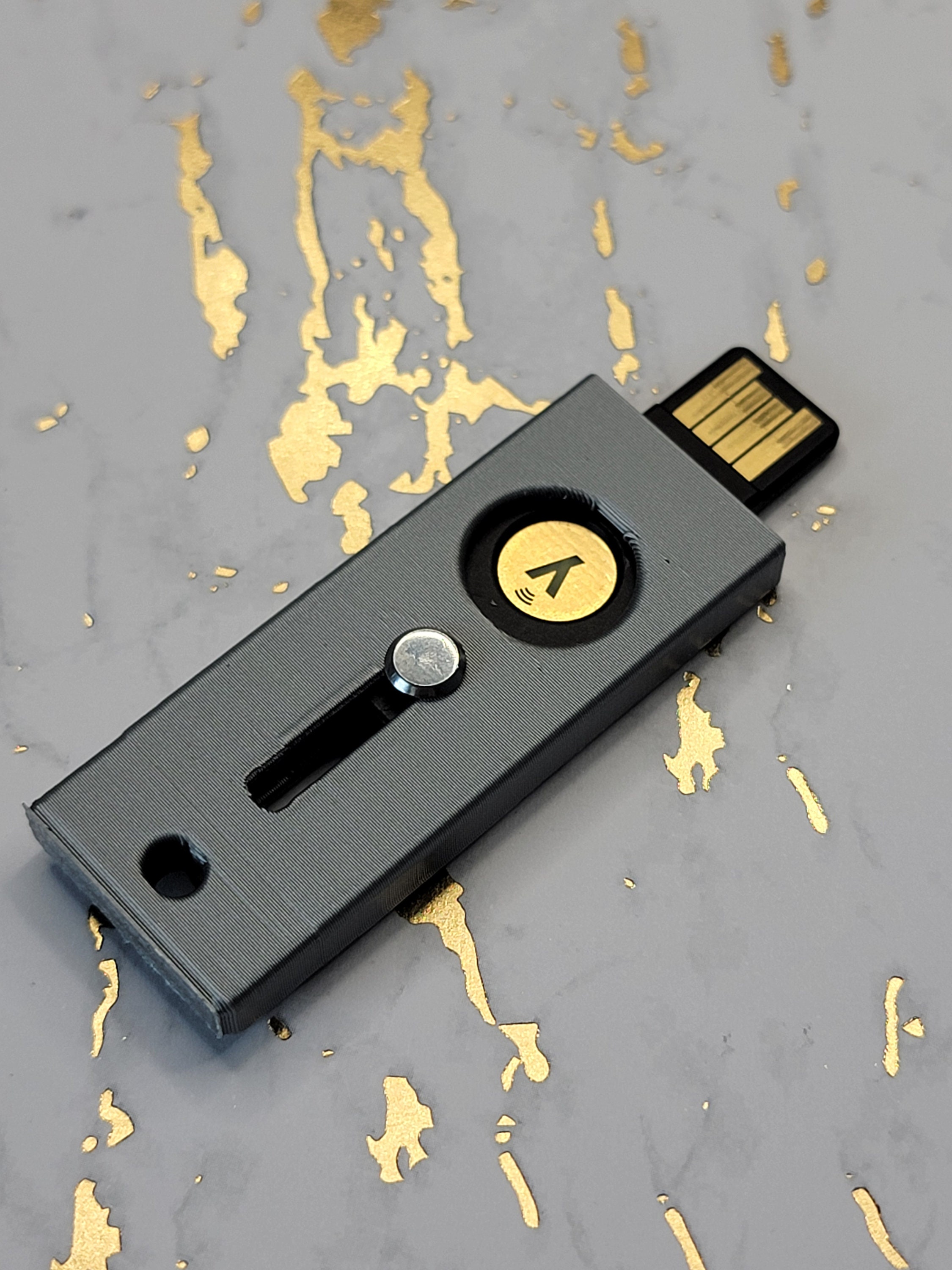 Personalized Sliding Yubikey Cover - Etsy