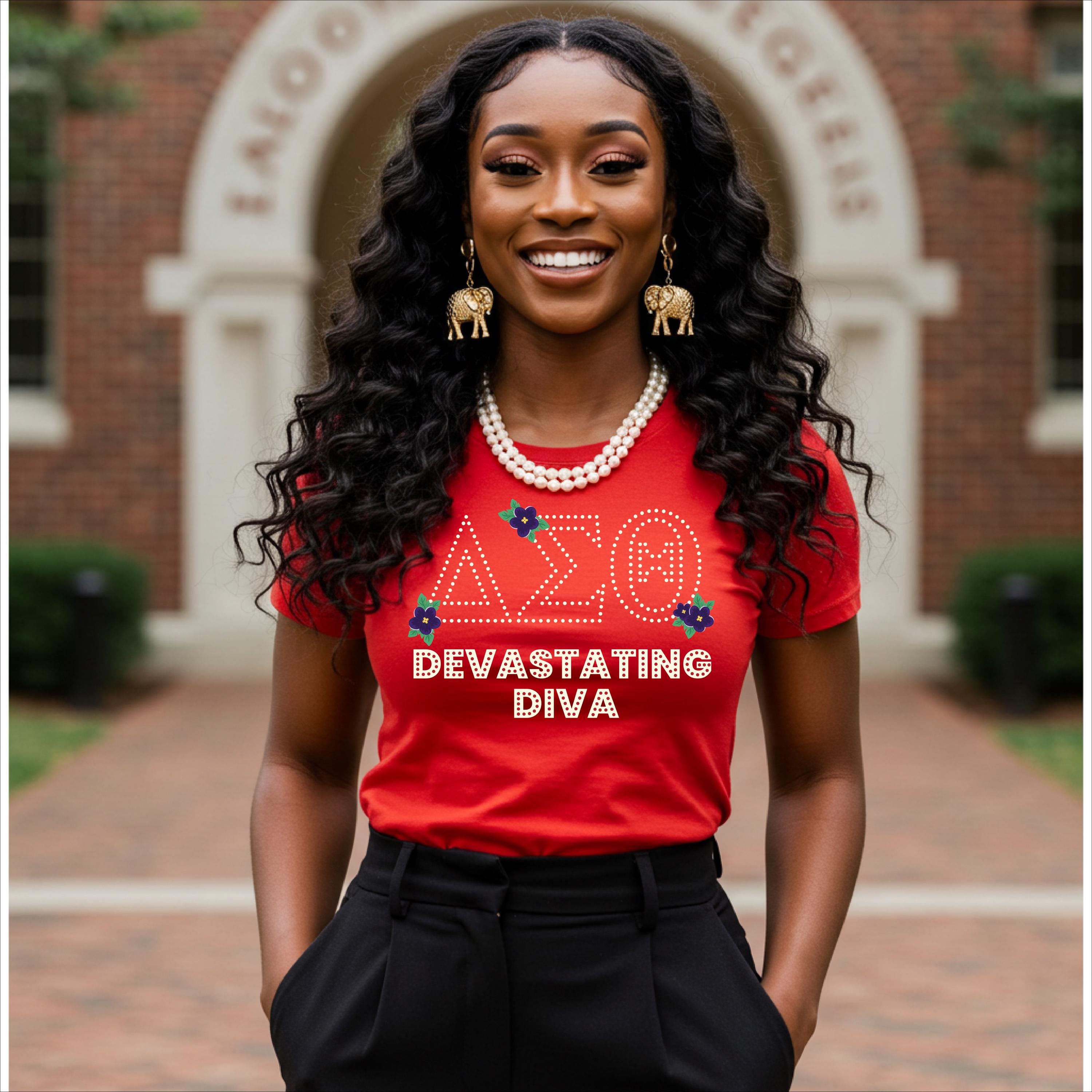 Devastating Diva DST T-shirt - Etsy