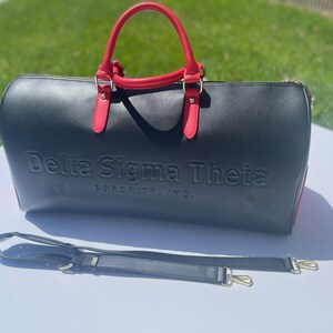 DST Bag | Delta Sigma Theta Travel Bag | DST Duffle Bag | Sorority ...