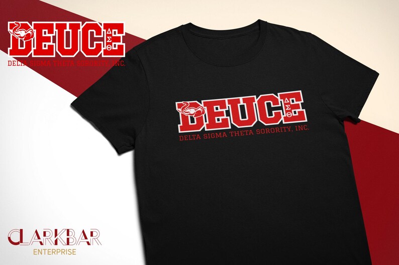 DEUCE Delta Sigma Theta Sorority, Inc. Tee || DST Line Tee || ΔΣΘ T ...