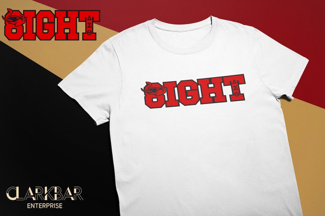 8IGHT Delta Sigma Theta Sorority, Inc. Tee || DST Line Tee || ΔΣΘ T-shirt - Etsy
