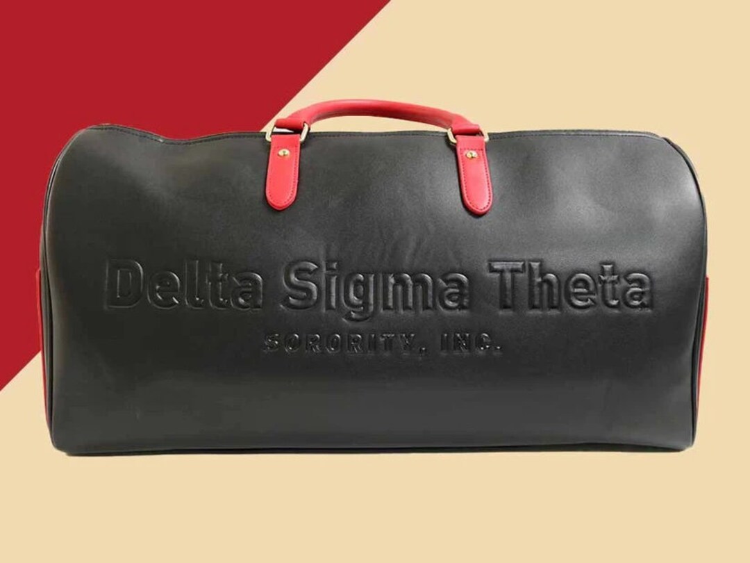 DST Bag | Delta Sigma Theta Travel Bag | DST Duffle Bag | Sorority ...