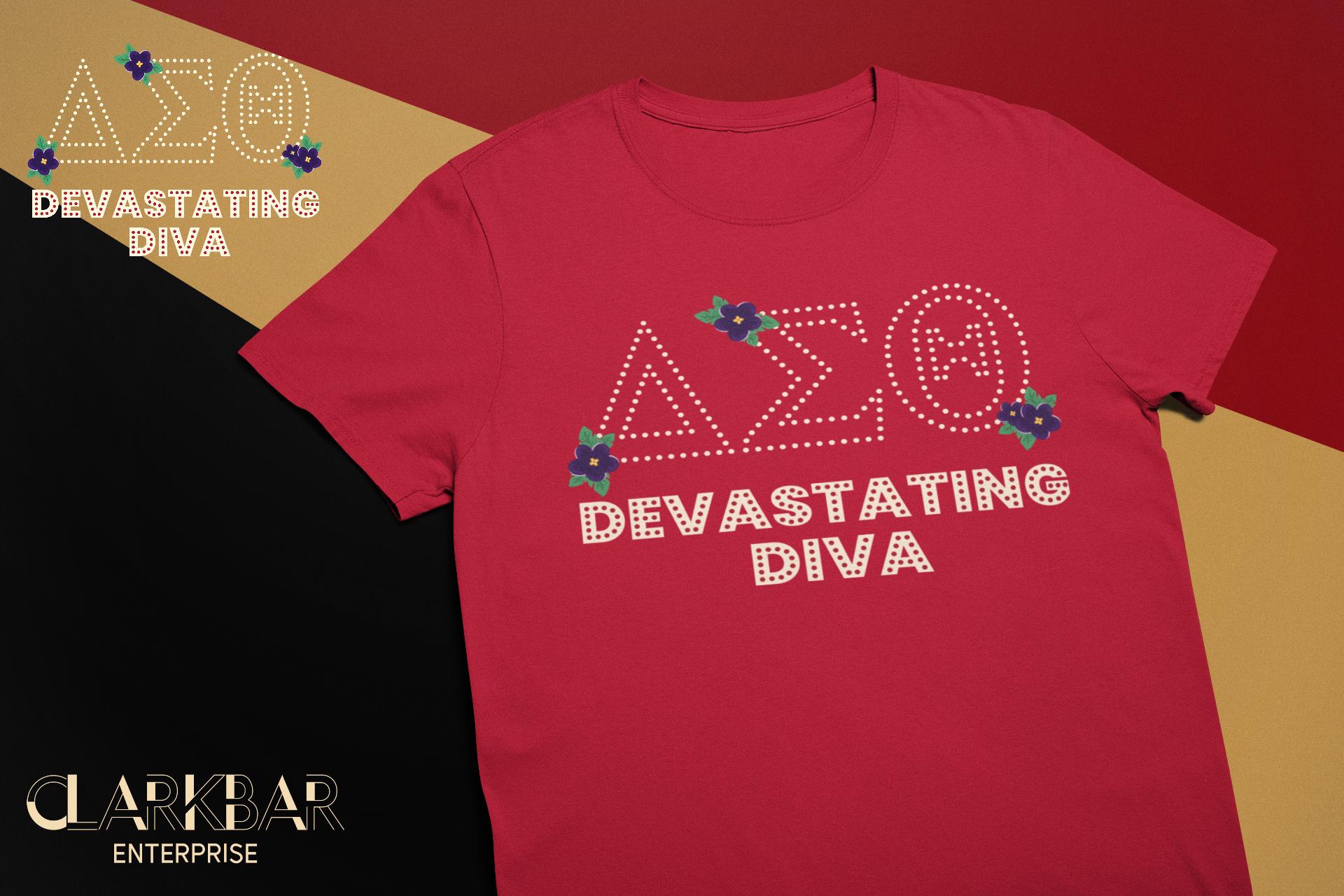Devastating Diva DST T-shirt - Etsy