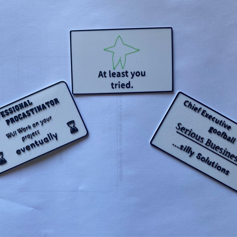 Novelty Business Card - Etsy