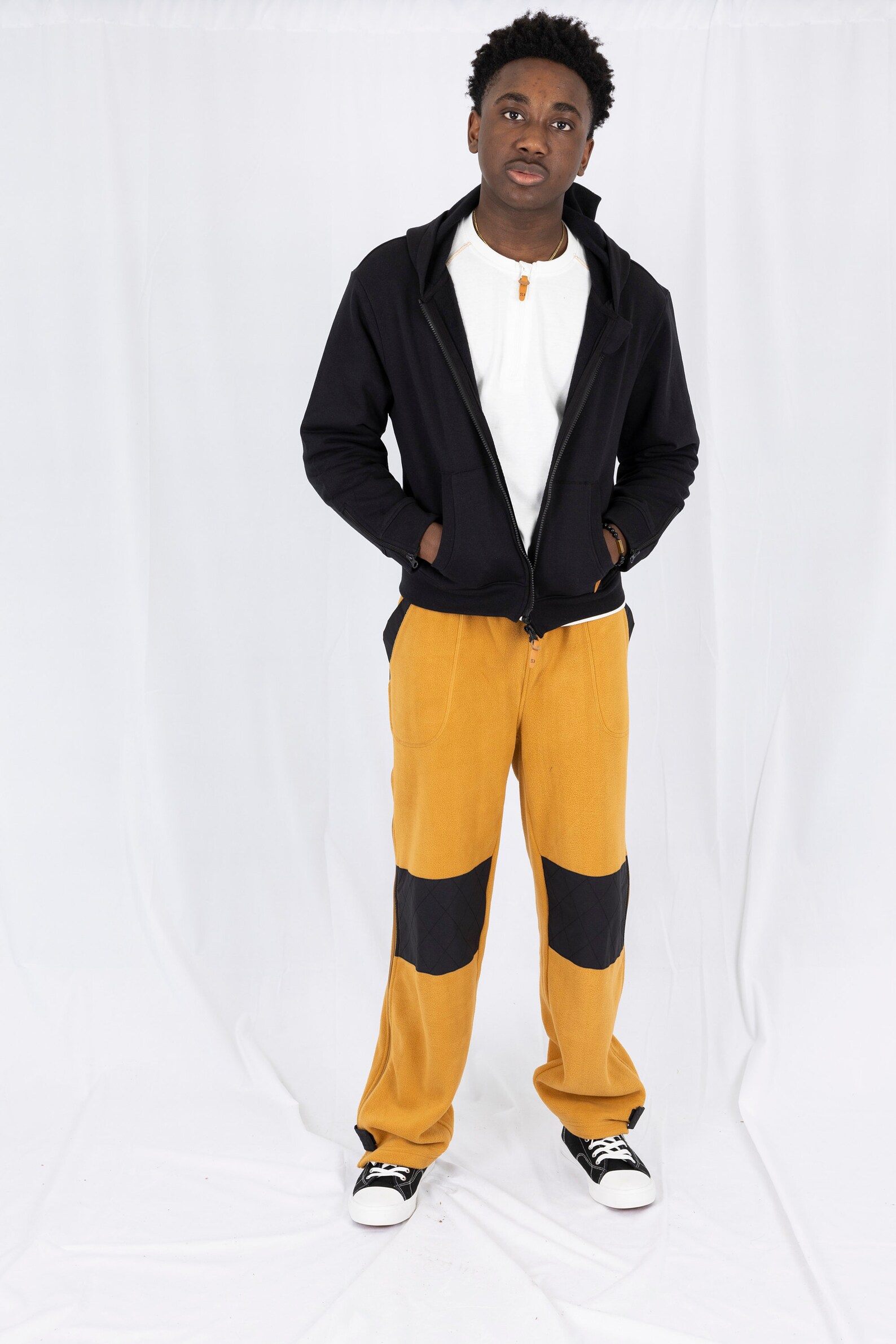 Adaptive Clothing - Kids Polar Straight Leg Pants, Fashion Knee Insert ...