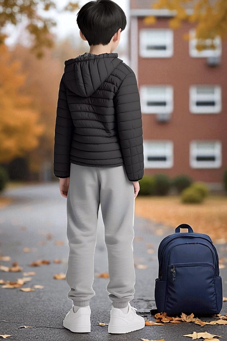 Kids Boy's Jacket Detachable Hood - Etsy