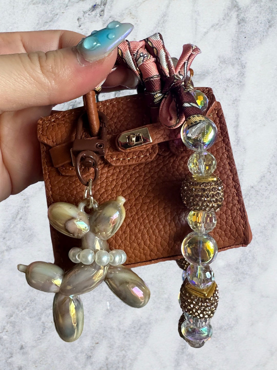 Mini Purse/ Micro Bag/ Miniature Hand Bag/ Coin Purse/ Mini Purse Charm ...