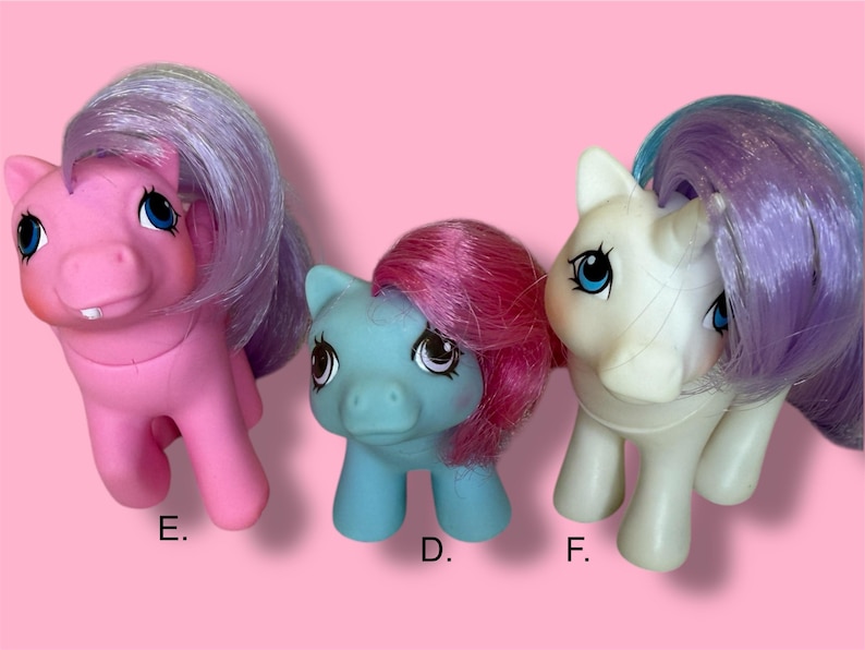 Vintage G1 My Little Pony Babies - *you Choose* - Etsy