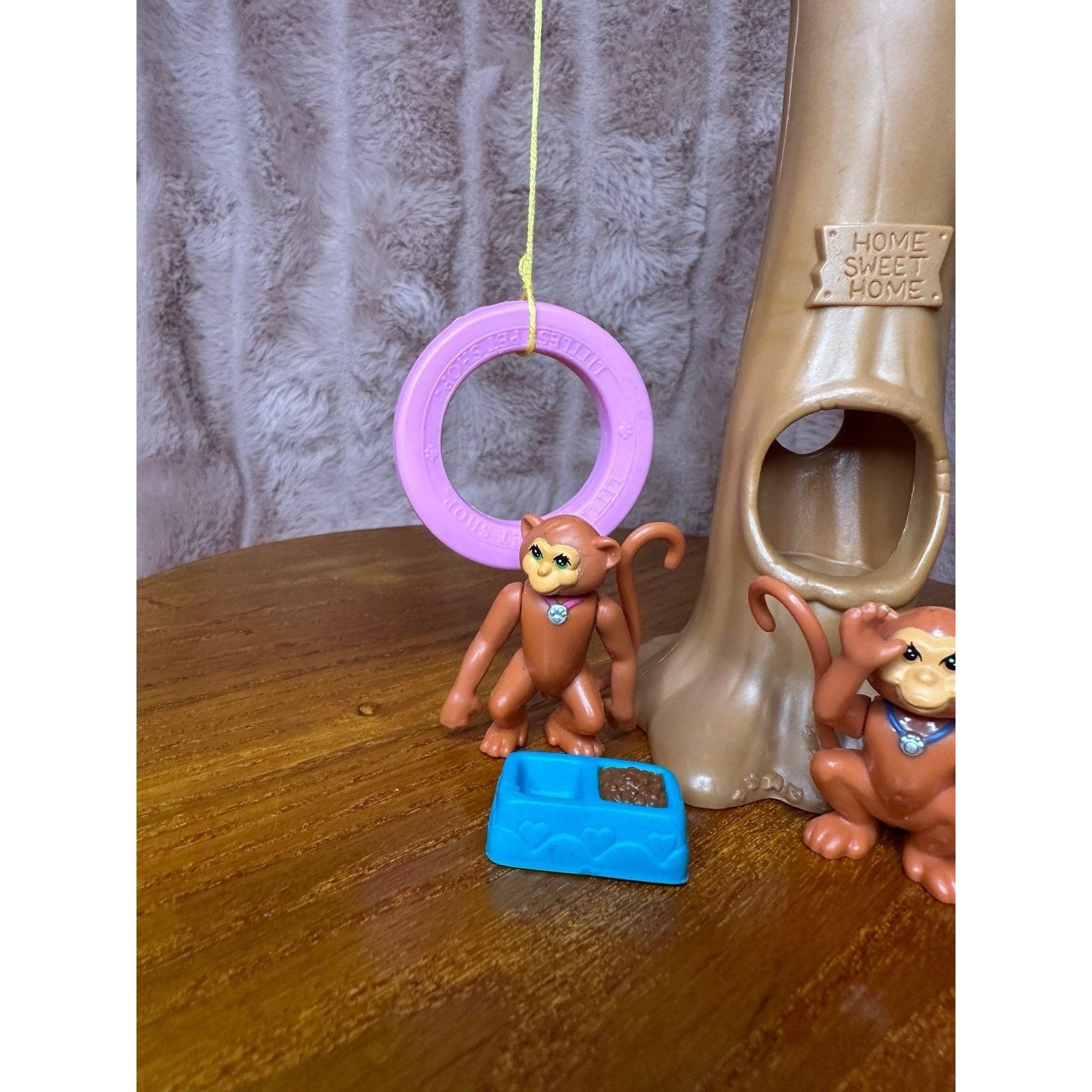 Vintage Littlest Pet Shop Magic Monkeys With Tree House 1992 - Etsy