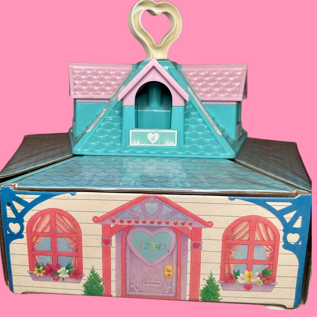 Vintage 1989 Tyco Quints Special for 5 House - Quints Doll Storage ...