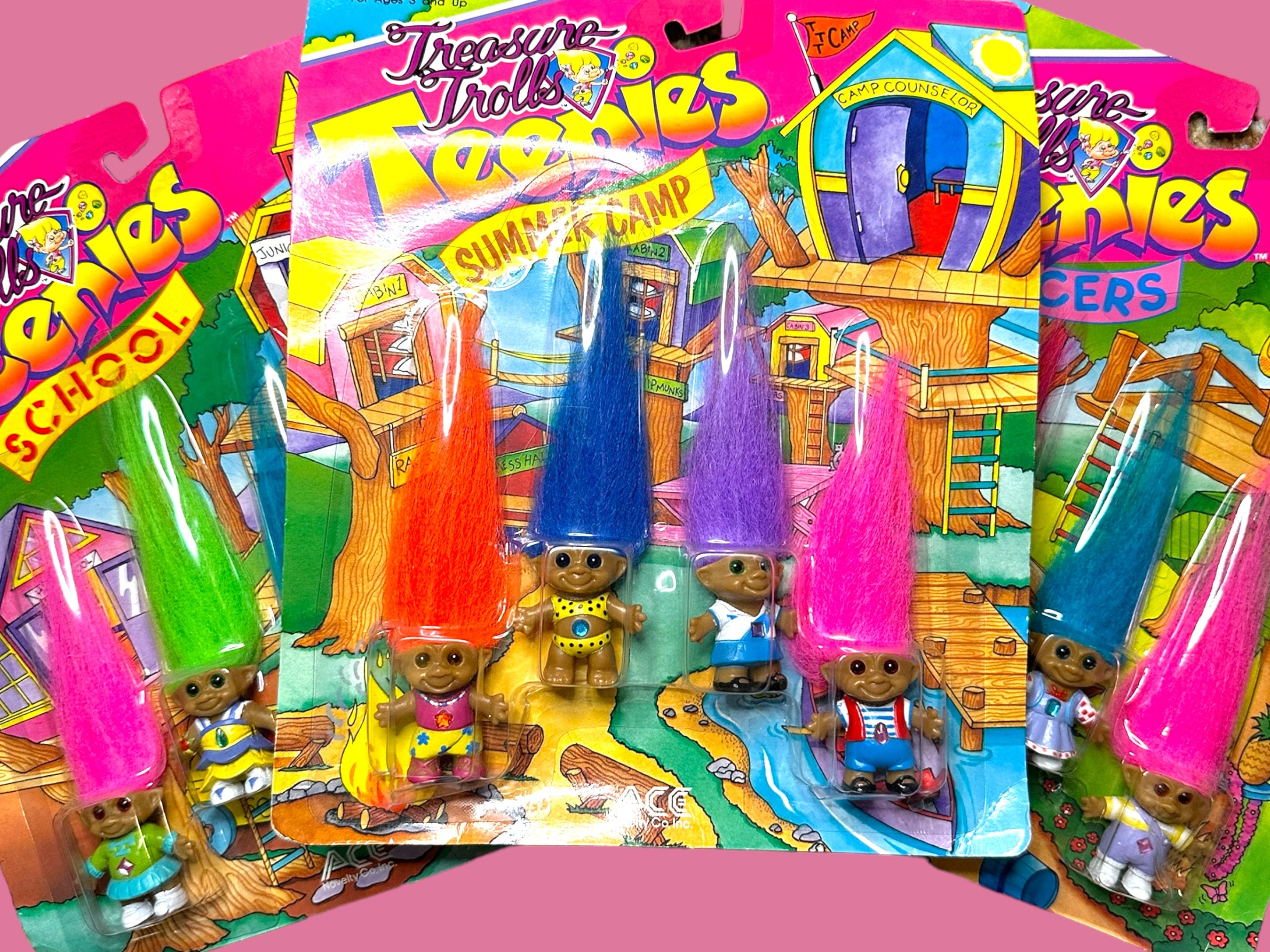 Vintage 1992 Treasure Troll Teenies/mini Troll Dolls/you PICK - Etsy