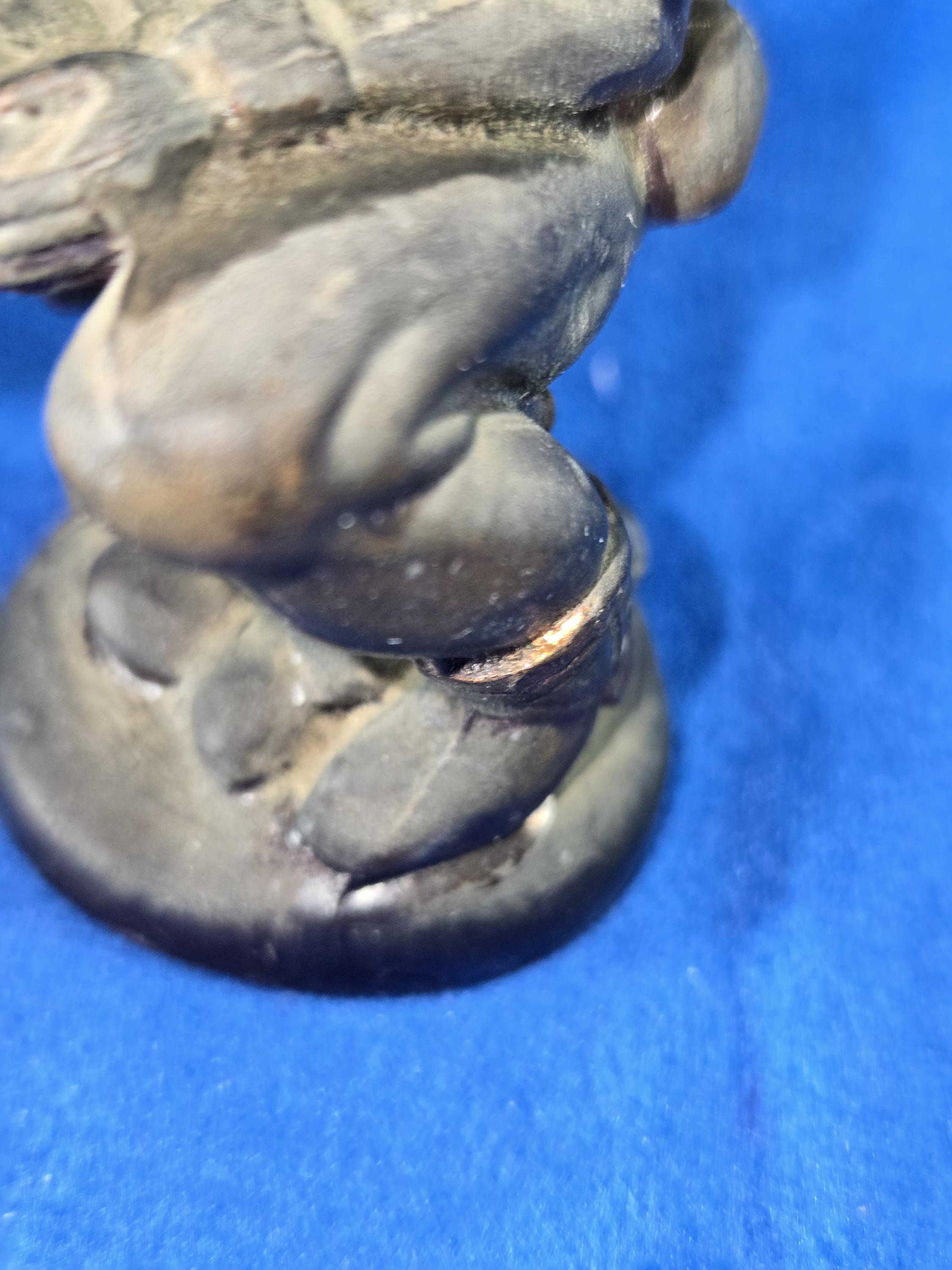 Vintage Cast Iron Miniature Figurine Miner - Etsy