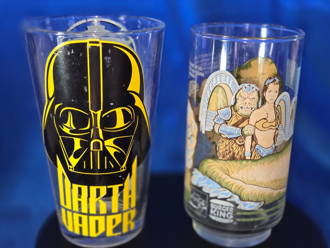 Star Wars Jabba the Hut and Darth Vader 16 OZ Glasses - Etsy