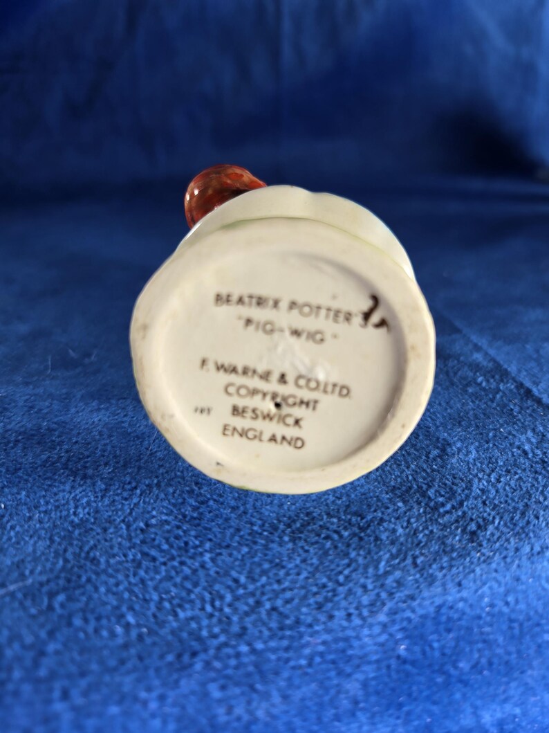 Vintage Beswick Beatrix Potter Pig-wig Figurine England - Etsy