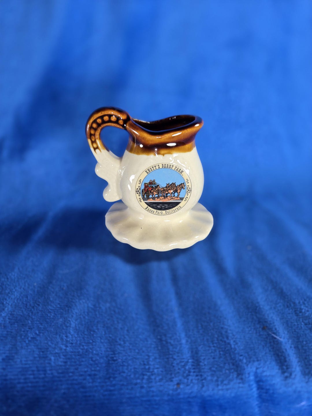 Vintage Miniature Knott's Berry Farm Souvenir Pitcher - Etsy