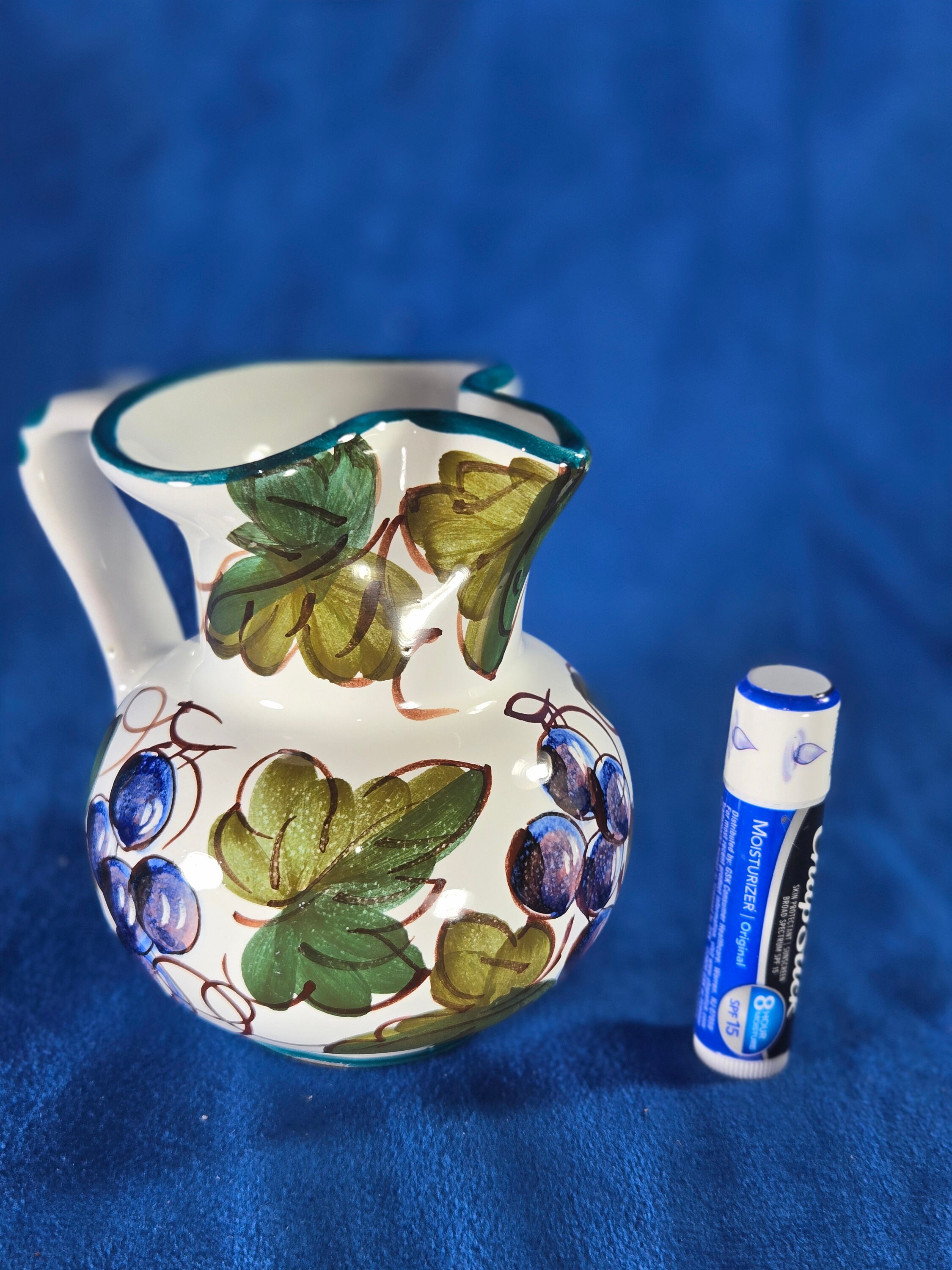 Vintage Italian Small Hand Painted Pitcher - Etsy