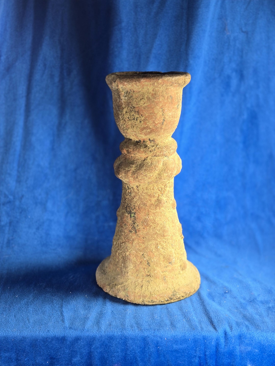 Rustic Clay Candlestick: A Testament to Timeless Craftsmanship - Etsy