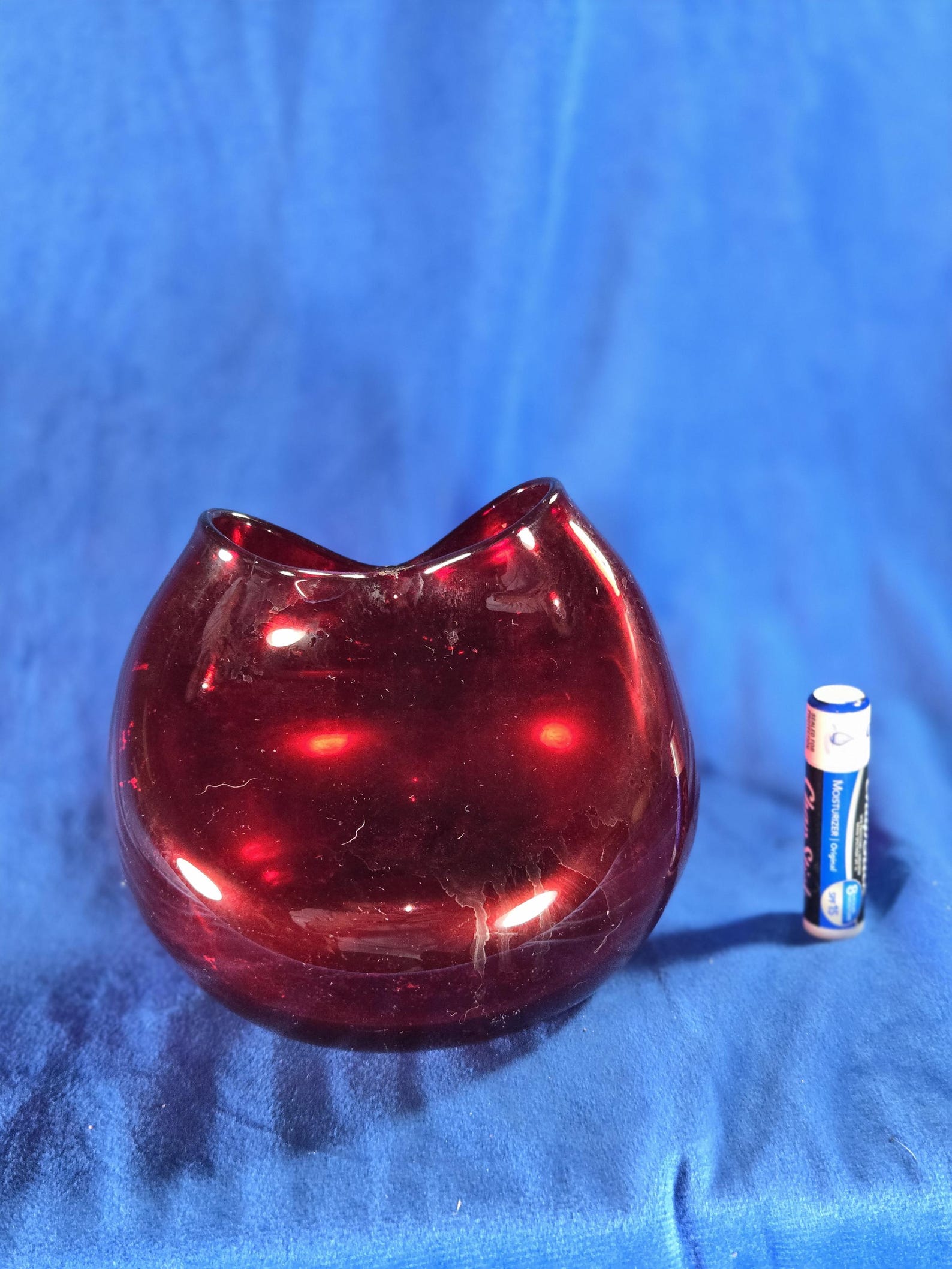 Vintage Blenko Ruby Color Glass Ruby Color - Etsy
