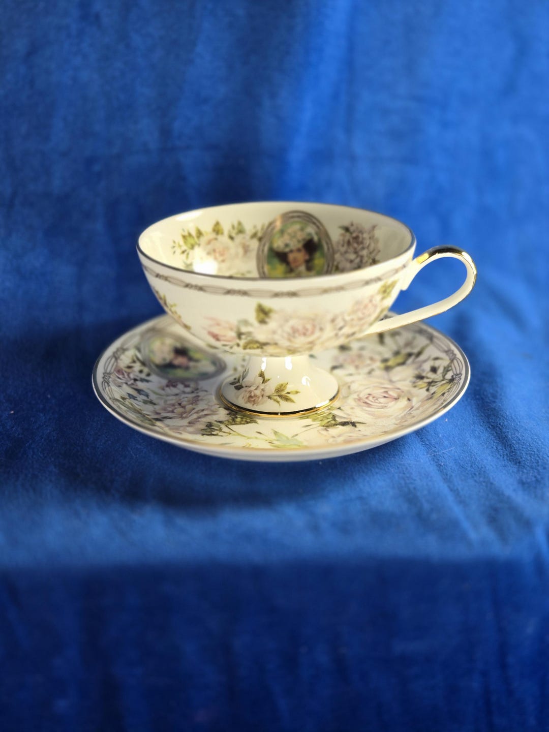 Vintage Avon Honor Society Teacup and Saucer Set (1992) - Etsy