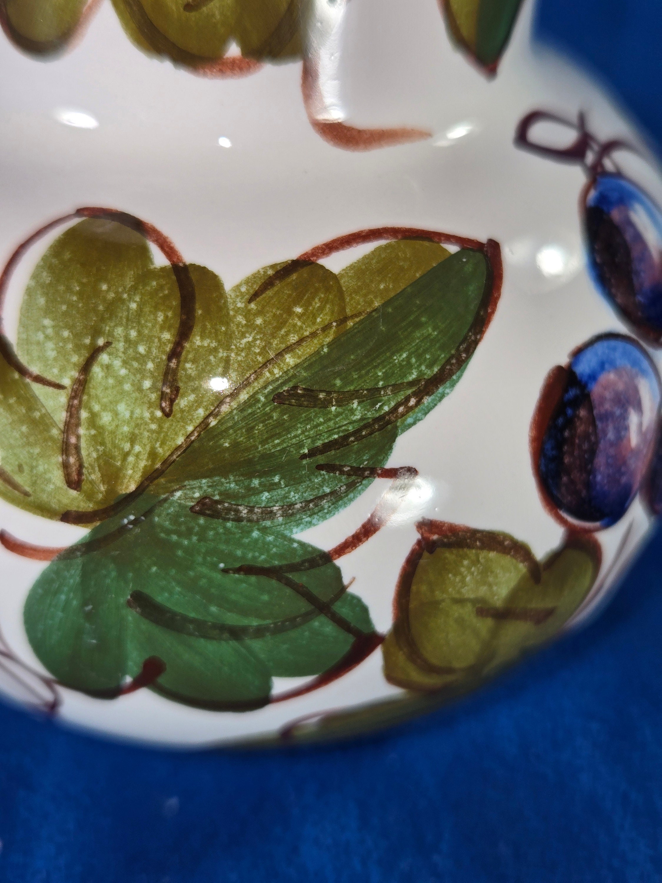 Vintage Italian Small Hand Painted Pitcher - Etsy