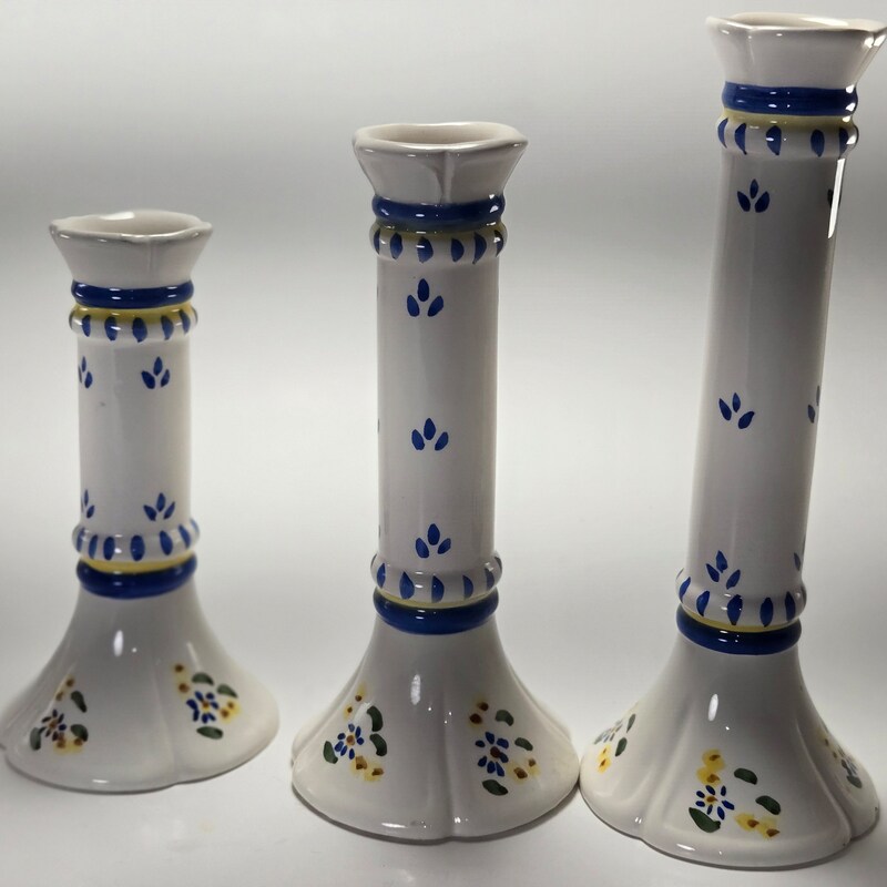 Ceramic Candlesticks - Etsy