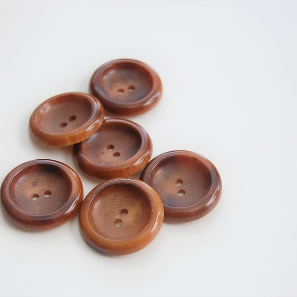 Brown Coat Buttons - Etsy