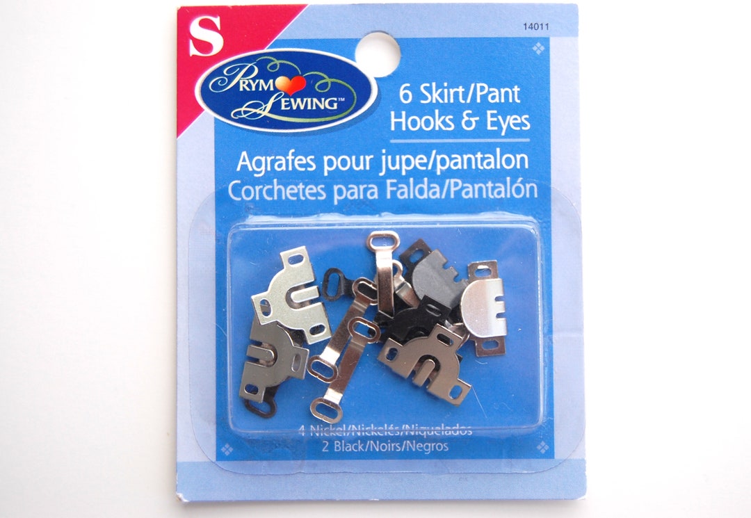 Brand New Package 6 Skirt Pant Hooks Eyes Sewing Notions - Etsy
