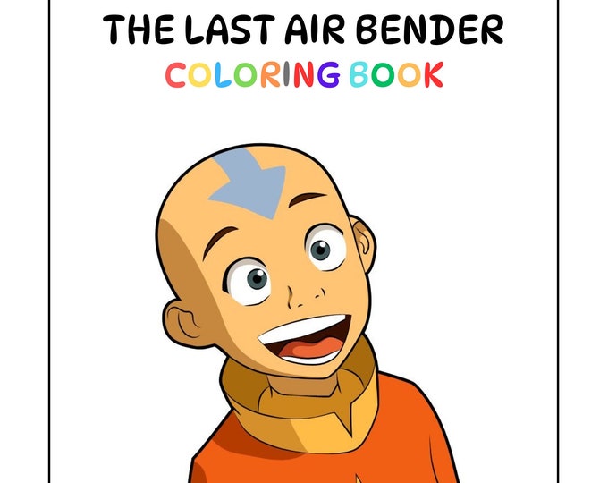 Buy 10 Stunning Avatar Printable Coloring Book, Avatar Coloring Book ...