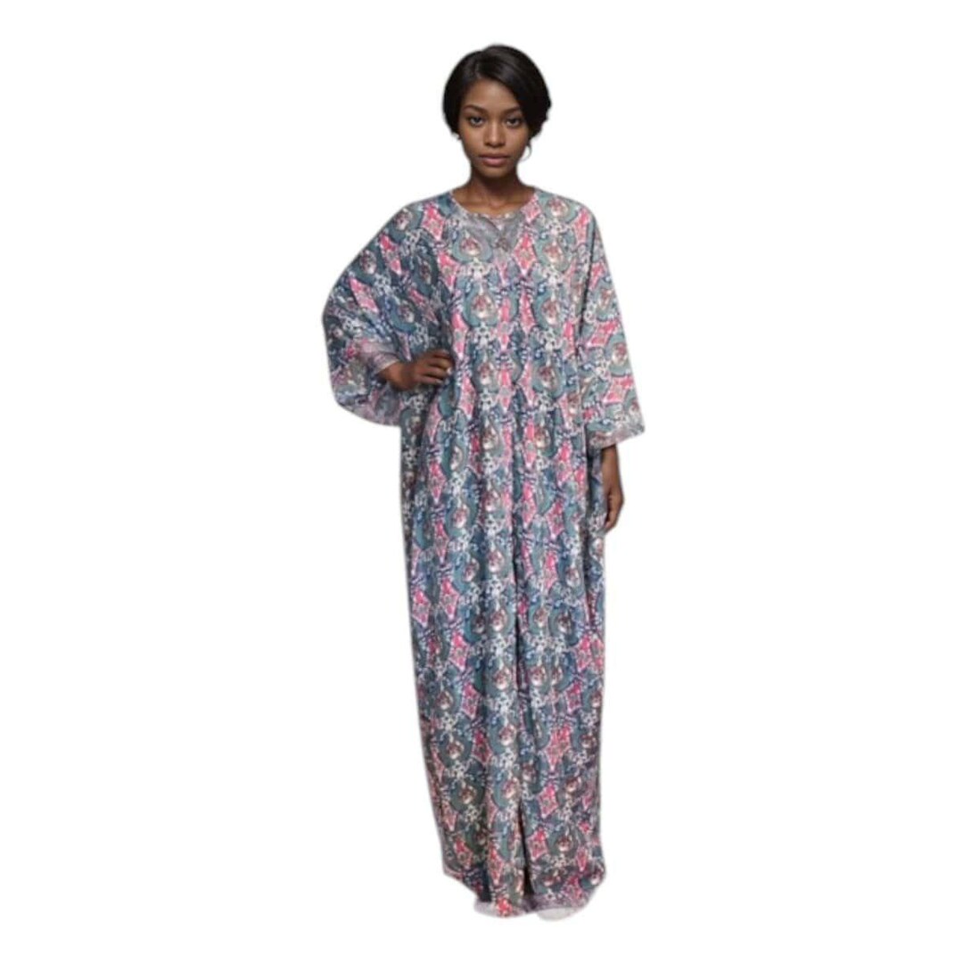 Shemmy Collection Front Slit Kimono Dress - Etsy