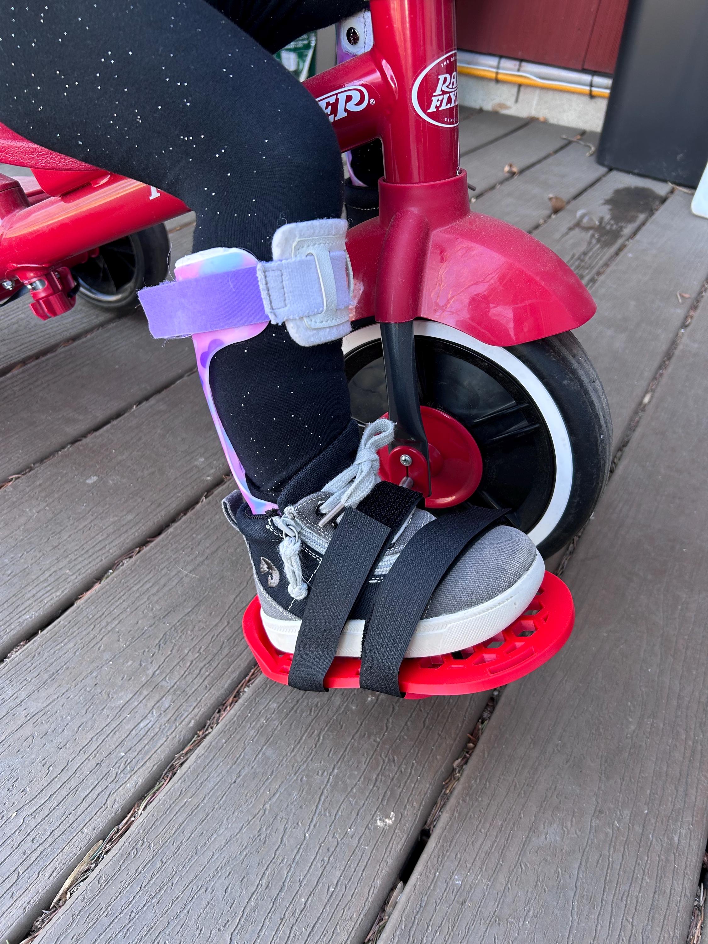 Adaptive Pedal Attachment for Toddler Tricycle | Adjustable Foot ...